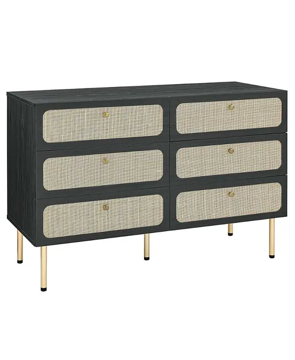 MODWAY Chaucer 6-drawer Compact Dresser