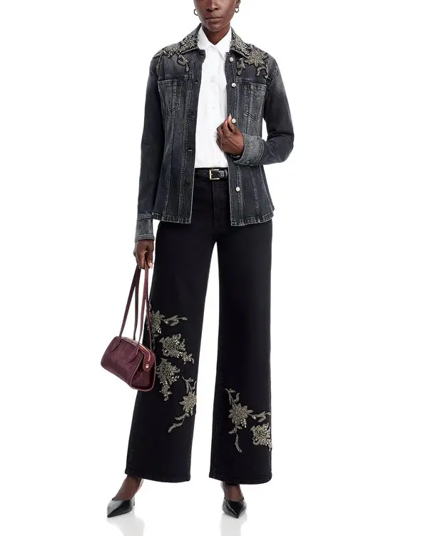 Kobi Halperin Tally Beaded Floral Jacket
