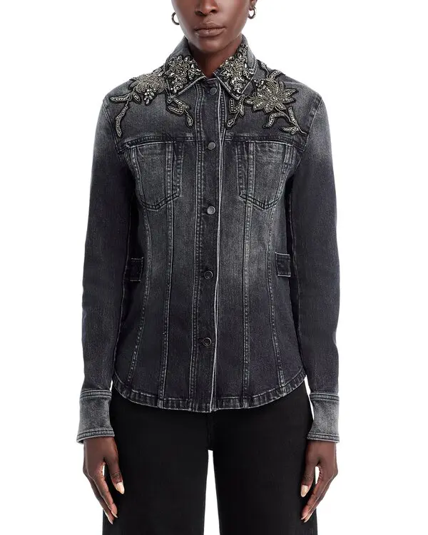 Kobi Halperin Tally Beaded Floral Jacket