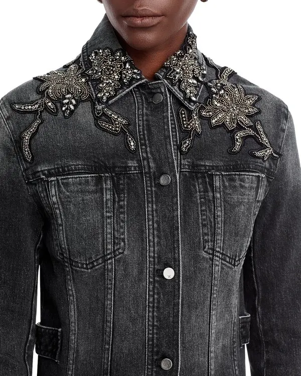 Kobi Halperin Tally Beaded Floral Jacket