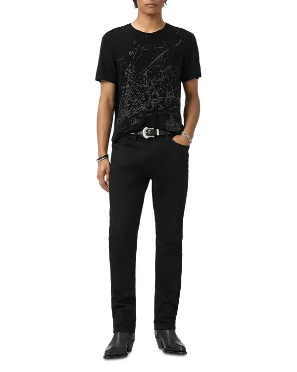 John Varvatos New York Embroidered Tee
