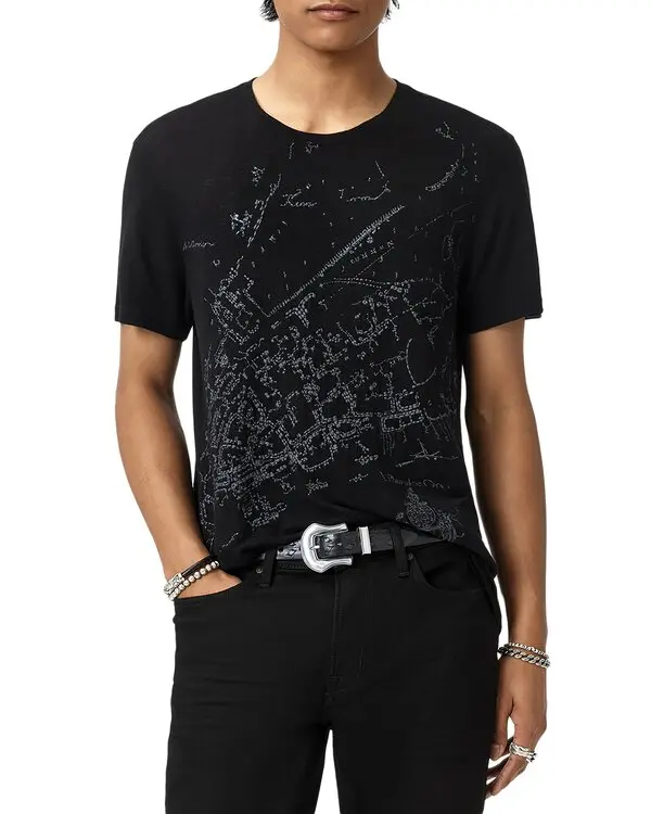 John Varvatos New York Embroidered Tee