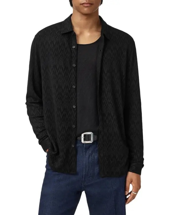 John Varvatos Redmond Jacquard Shirt