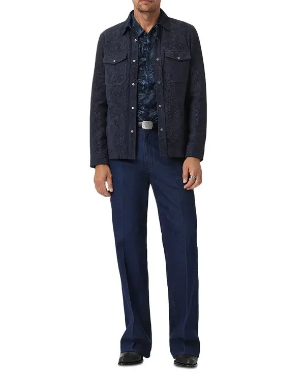 John Varvatos Vienne Printed Button Front Shirt