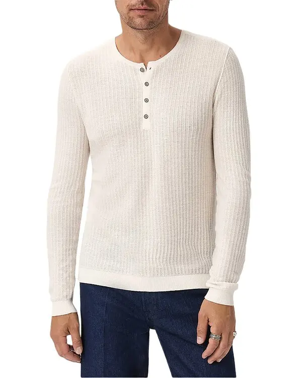 John Varvatos Albano Henley - White