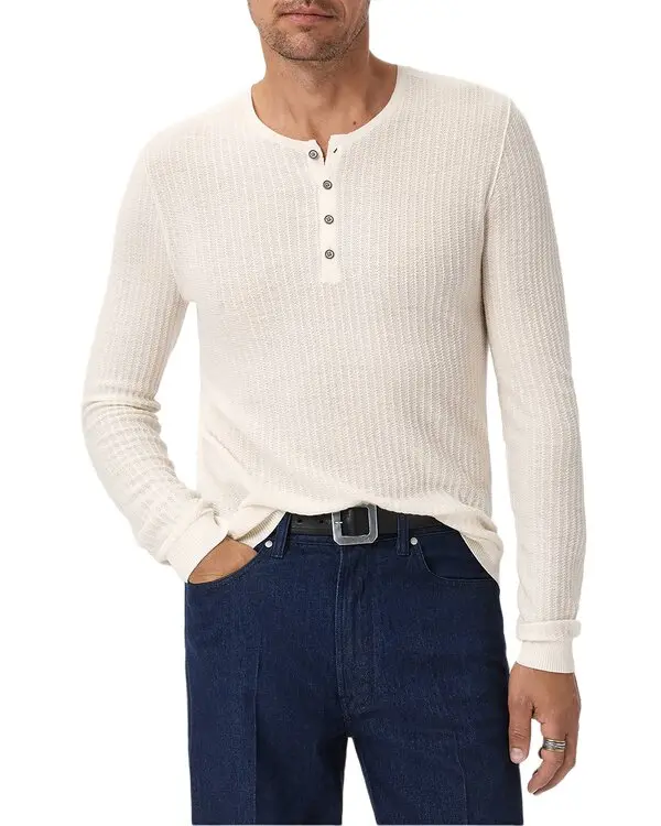 John Varvatos Albano Henley - White