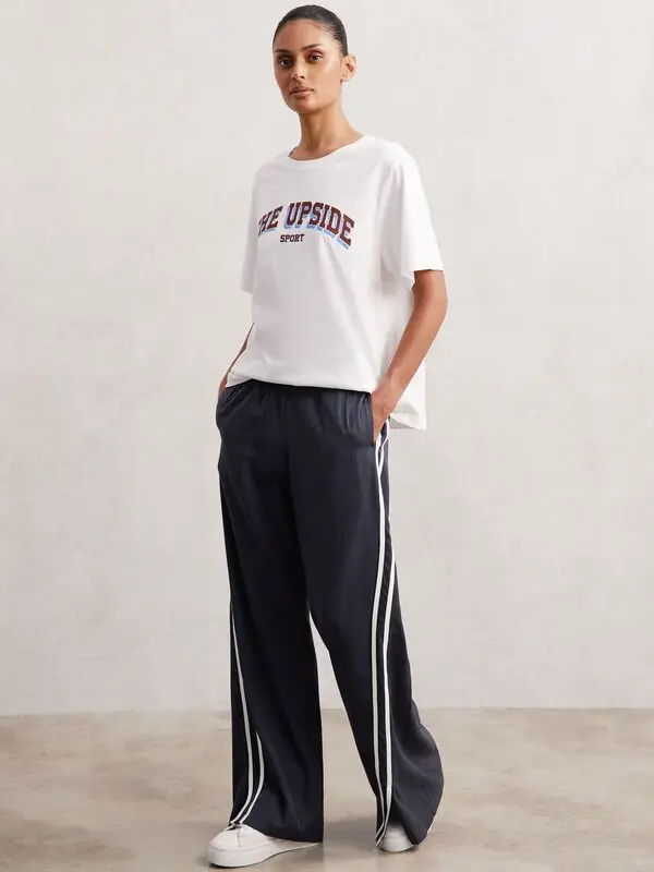 The Upside Side-stripe Jersey Joggers