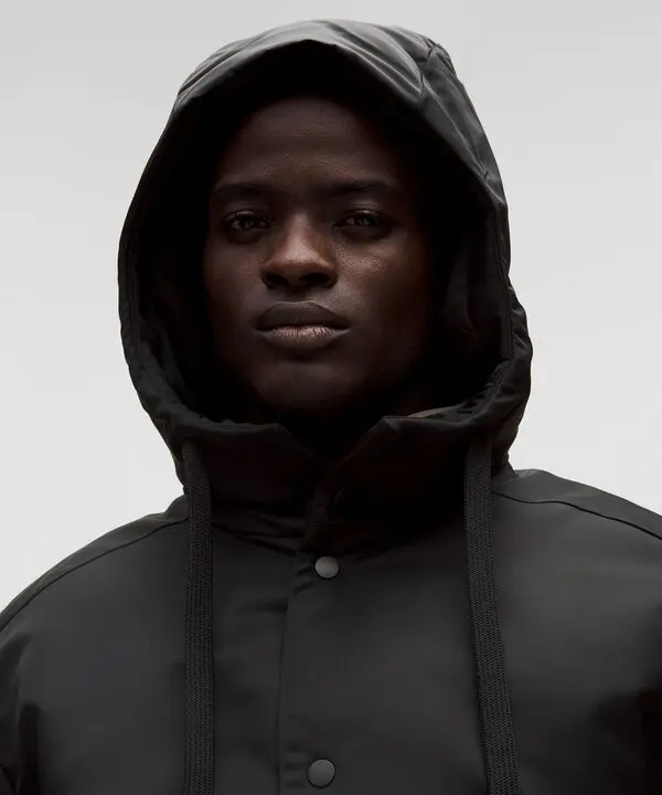 Lululemon Insulated Hooded Jacket - Black | Editorialist