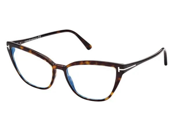 TOM FORD Cat Eye Eyeglasses - Havana (ft5825/b 052)