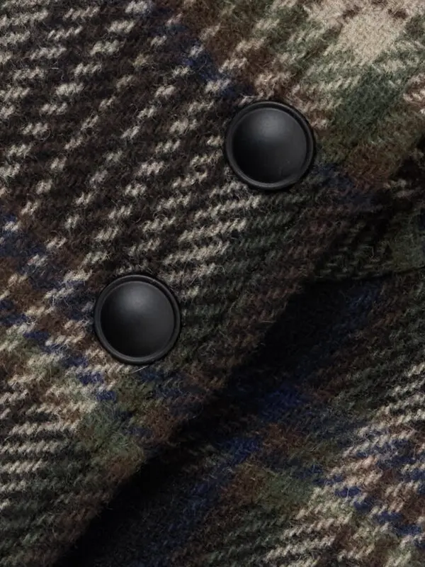 Veronica Beard Bateman Checked Wool-blend Jacket