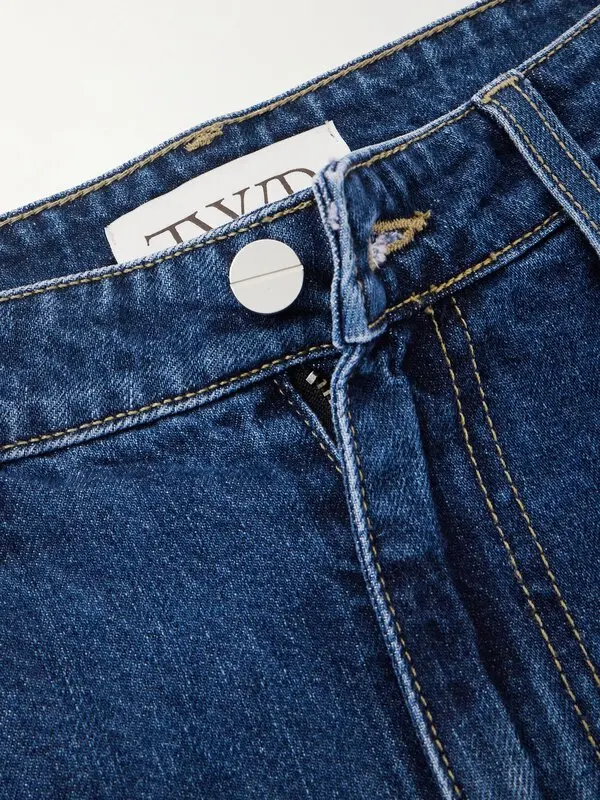 TWP Jodhpur Barrel-leg Jeans