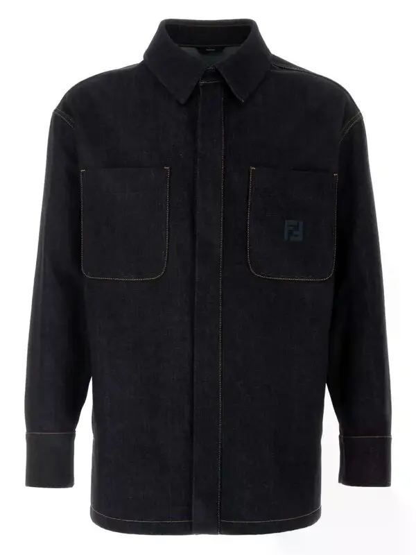 Fendi Denim Shirt Jacket
