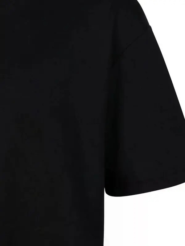 SELECTED Organic Cotton T-shirt - Black