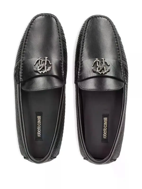 Roberto Cavalli Leather Loafers