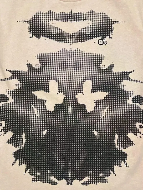 BRIAN WOOD Rorschach T-shirt - Neutrals