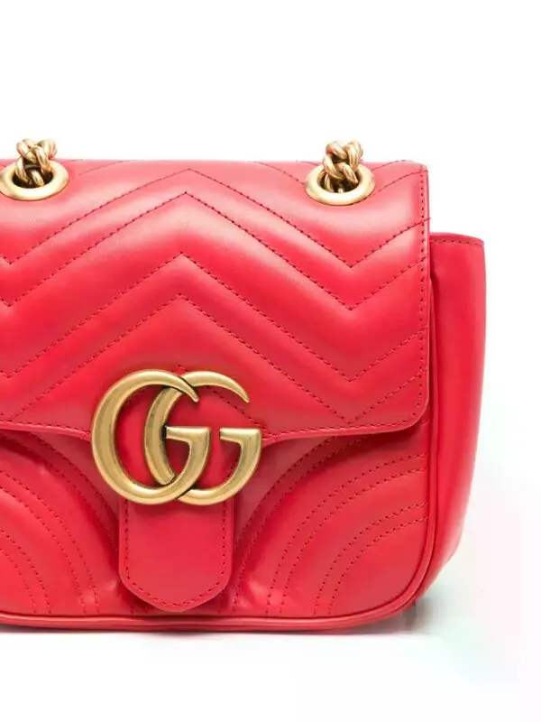 Gucci Mini Gg Marmont Shoulder Bag
