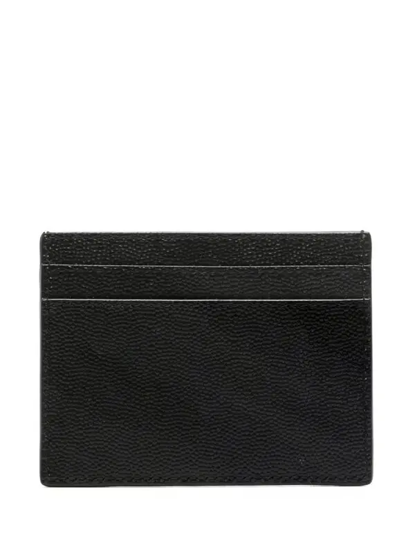 Saint Laurent Paris Credit Card Case In Grain De Poudre Leather