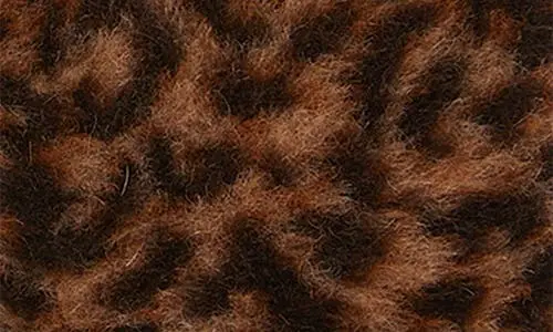 Max Mara Leopard Print Alpaca Mittens - Beige
