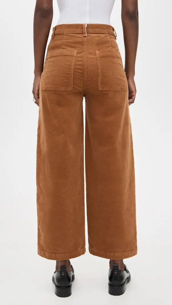 ASKK NY Virginia Corduroy Wide Leg Jeans