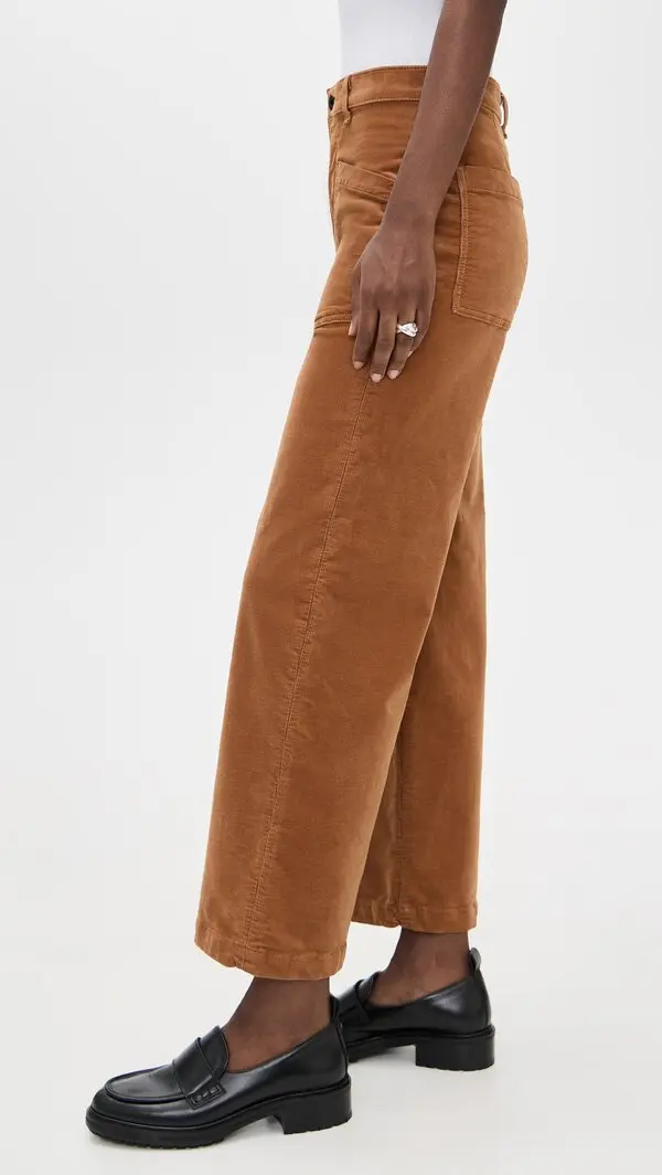 ASKK NY Virginia Corduroy Wide Leg Jeans