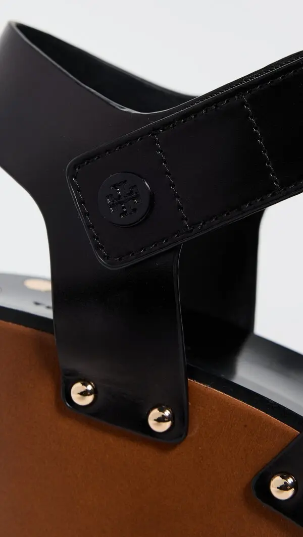Tory Burch Studded Platform Wedges