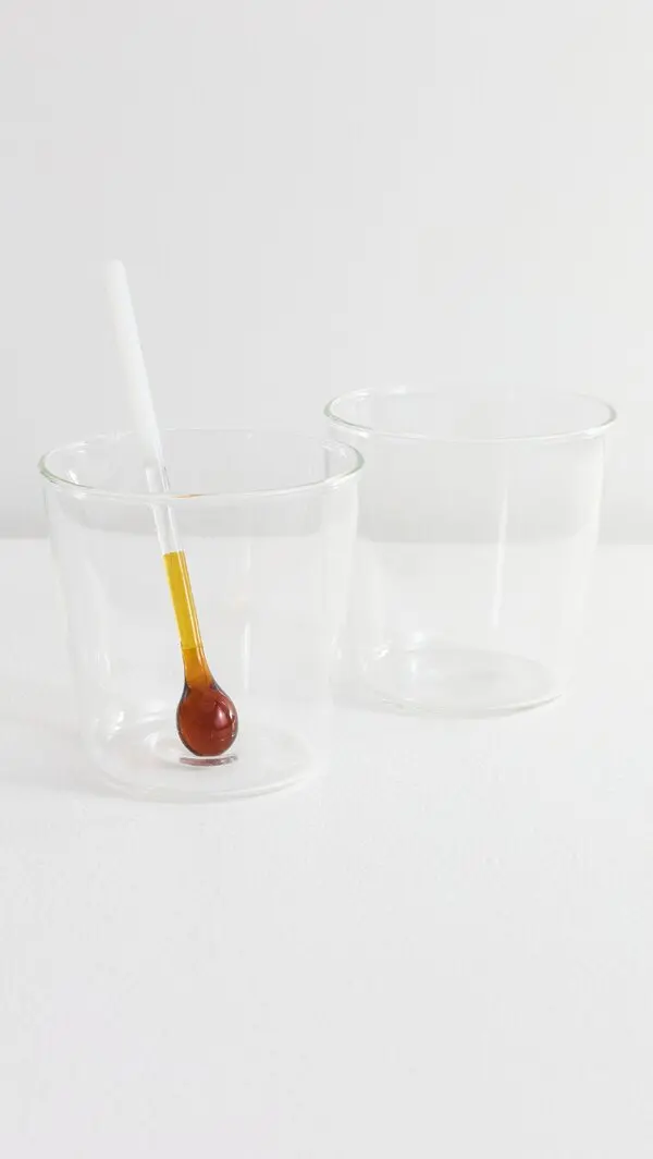 ZAFFERANO Spritzometro Tumblers With Stirrer