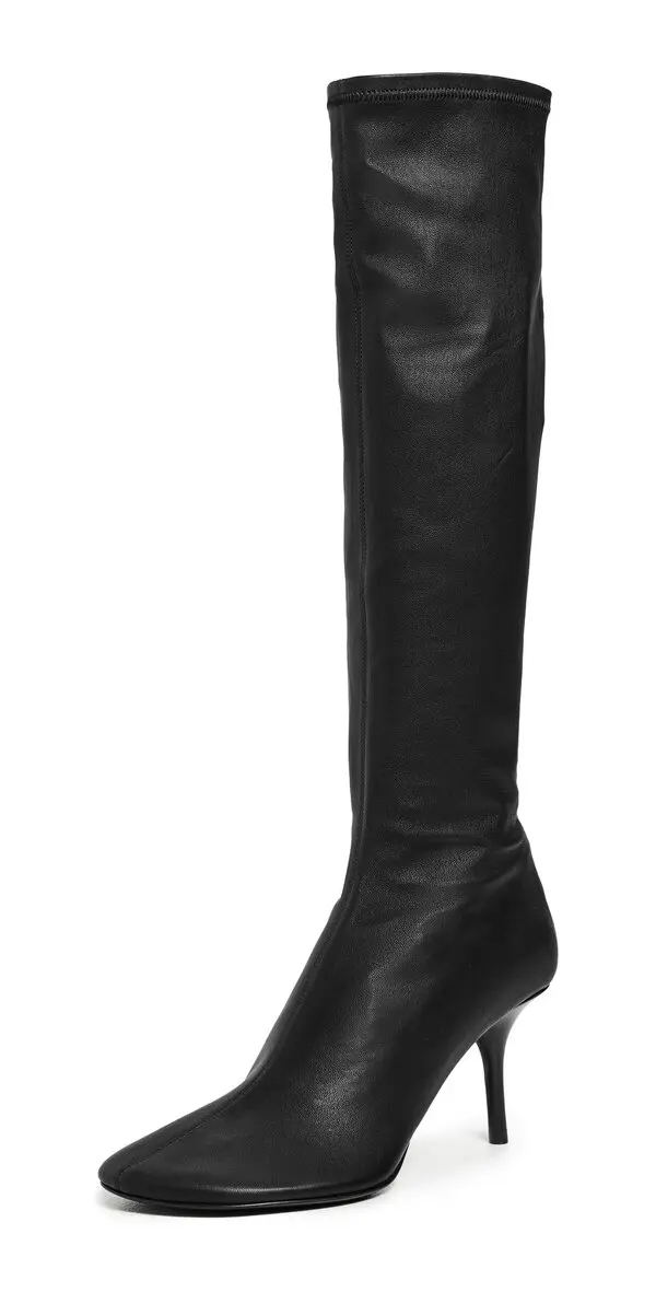 Acne Studios Leather Knee High Boots