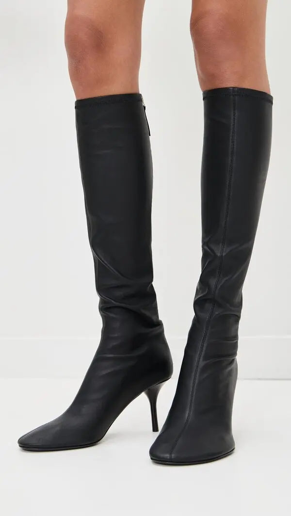 Acne Studios Leather Knee High Boots