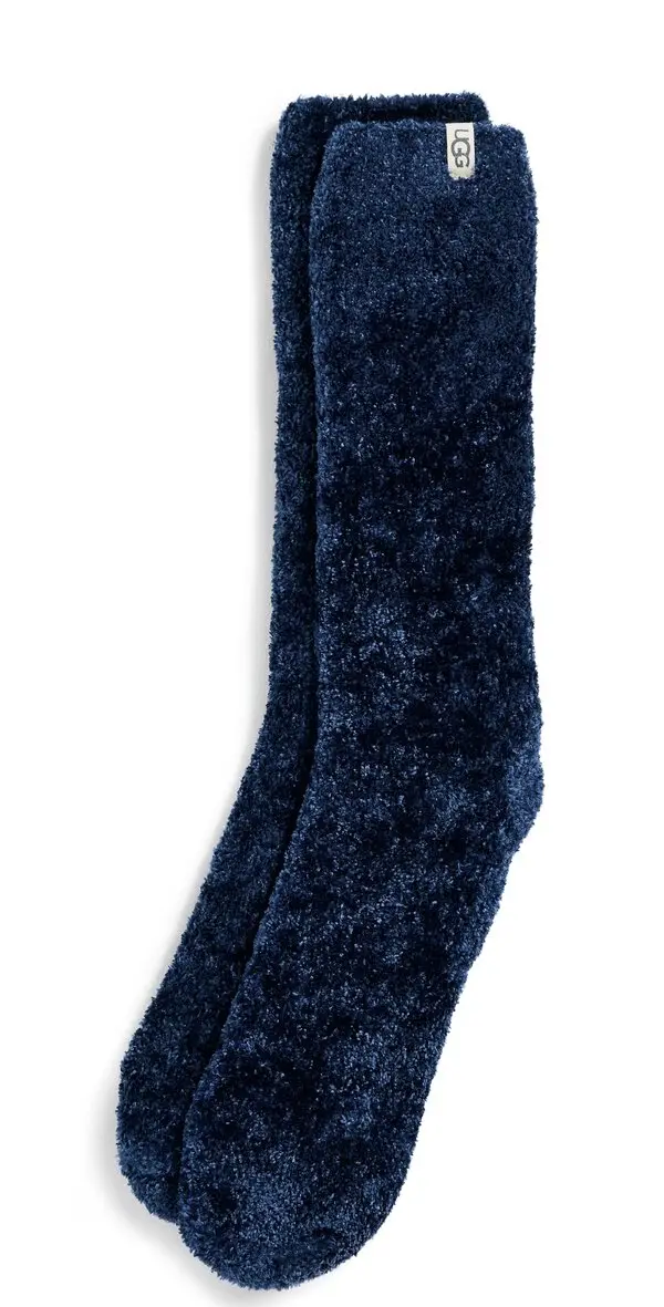 UGG Leda Cozy Socks - Navy