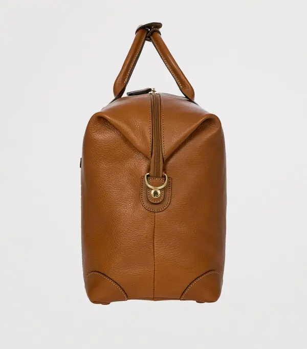 Bric'S Life Pelle Leather Holdall Bag - Brown