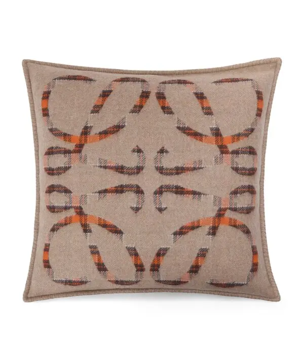 Loewe Anagram Cushion - Beige