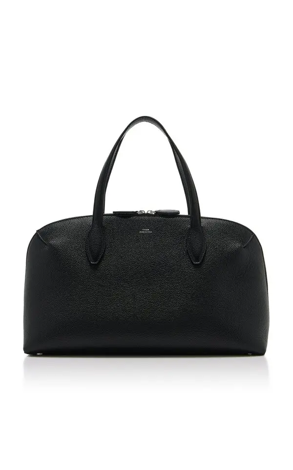 TOTEME Lounge Zip Tote - Black
