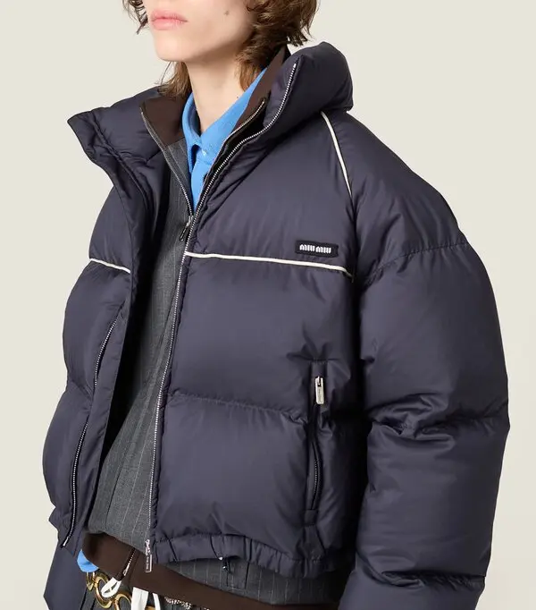 Miu Miu Down Technical Padded Jacket