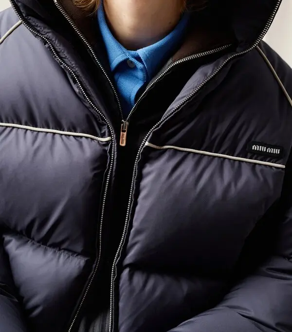 Miu Miu Down Technical Padded Jacket