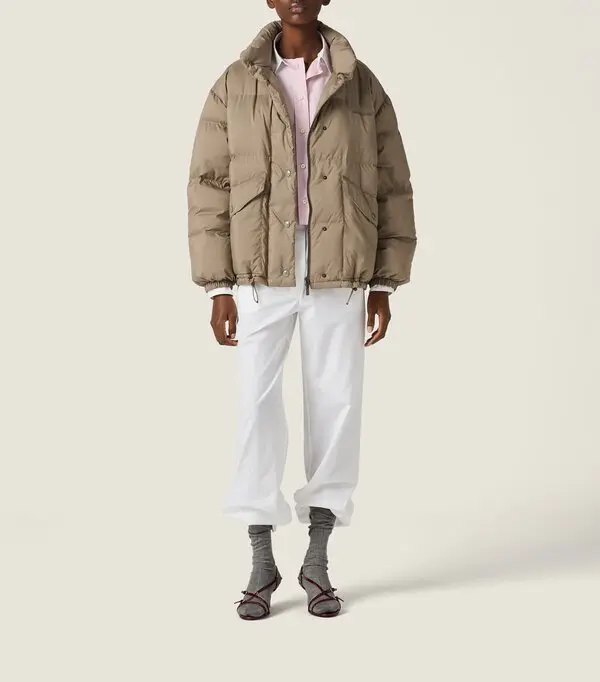 Miu Miu Down Technical Padded Jacket