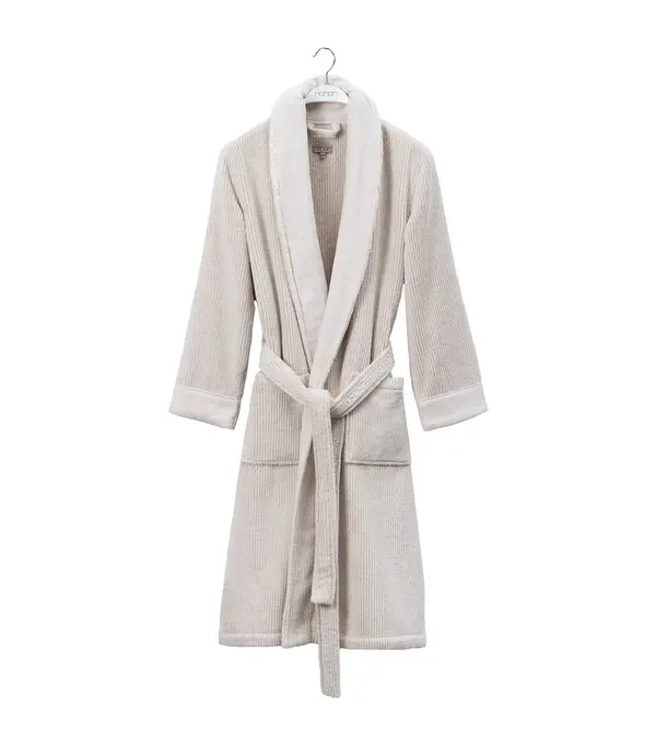 HAMAM Organic Cotton Raya Bathrobe - Neutral