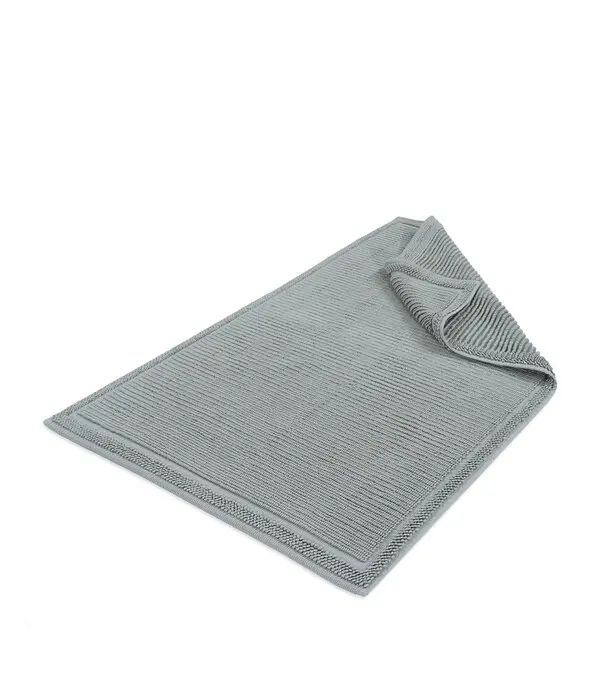 HAMAM Organic Cotton Raya Bath Rug - Green
