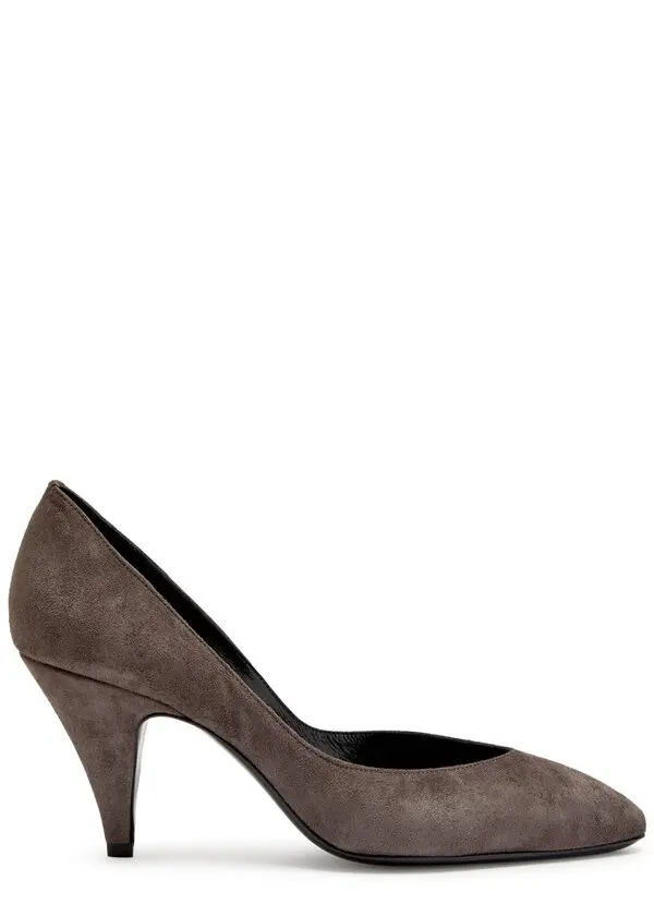 JUDE Haze 75 Suede Pumps - Light Brown