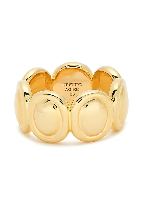 Lié Studio The Sasha 18kt -plated Ring - Gold