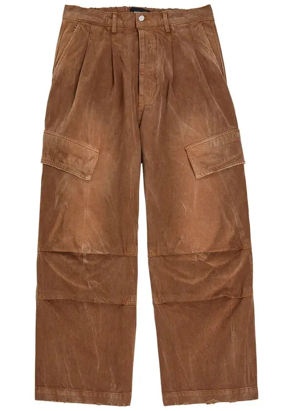 NAHMIAS Denim Cargo Trousers