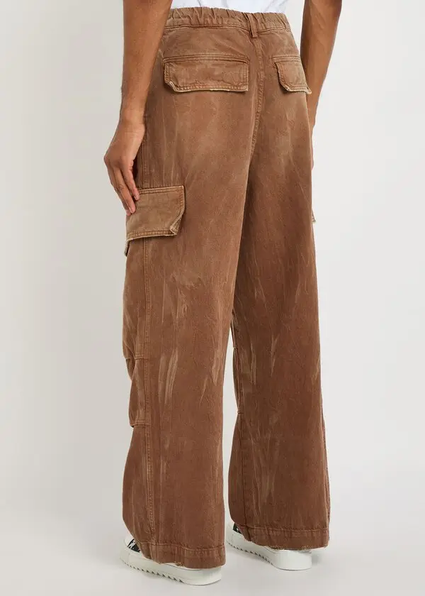 NAHMIAS Denim Cargo Trousers