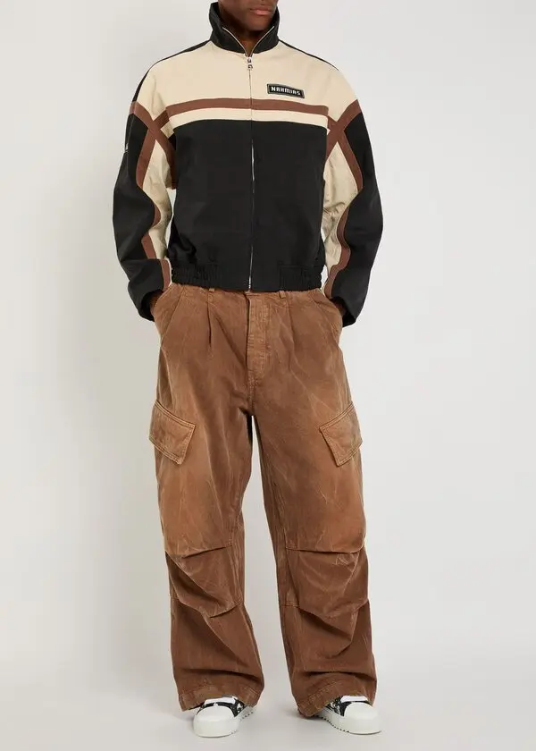 NAHMIAS Denim Cargo Trousers