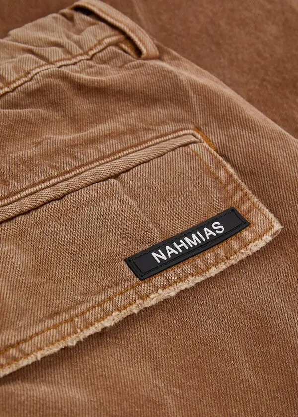 NAHMIAS Denim Cargo Trousers