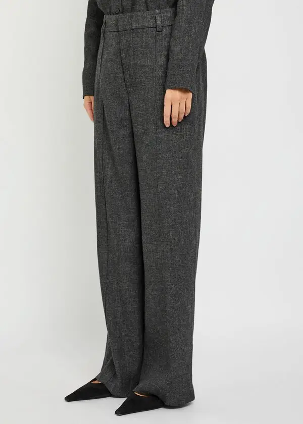 Vince Pintuck Woven Trousers