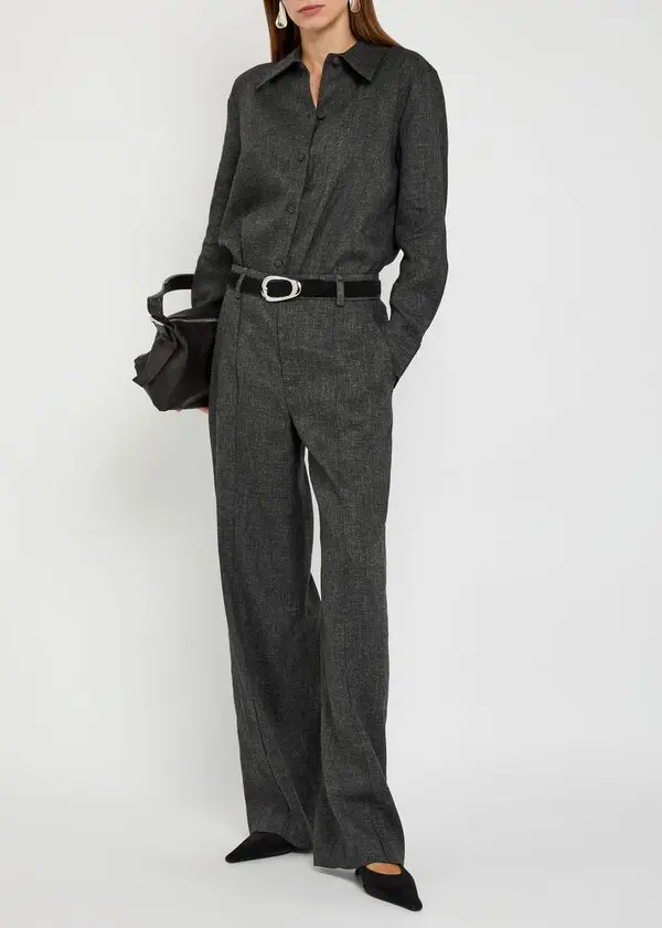 Vince Pintuck Woven Trousers