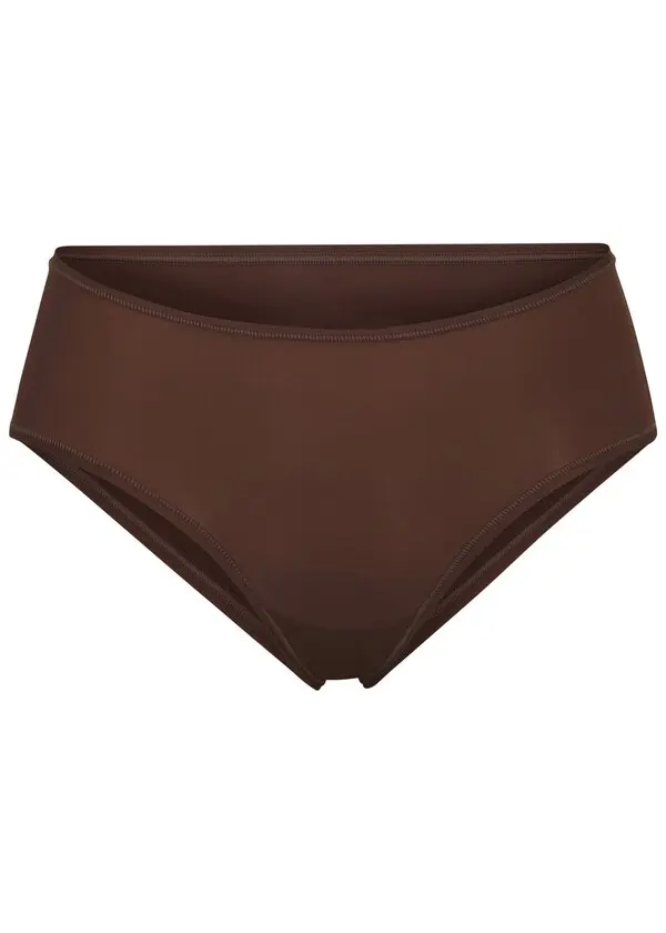 SKIMS Stretch-jersey Briefs - Brown