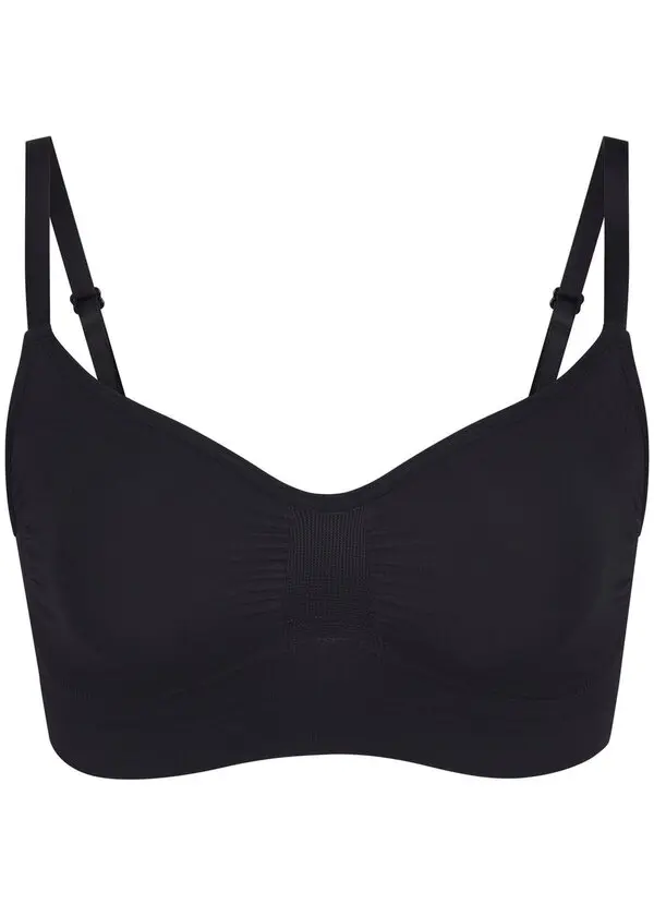 SKIMS Seamless Sculpt Bralette - Black