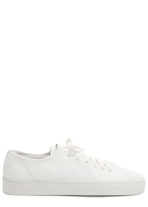 JAK Grained Leather Sneakers