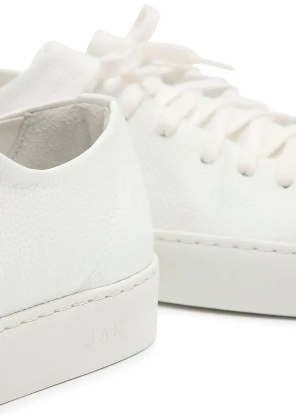 JAK Grained Leather Sneakers