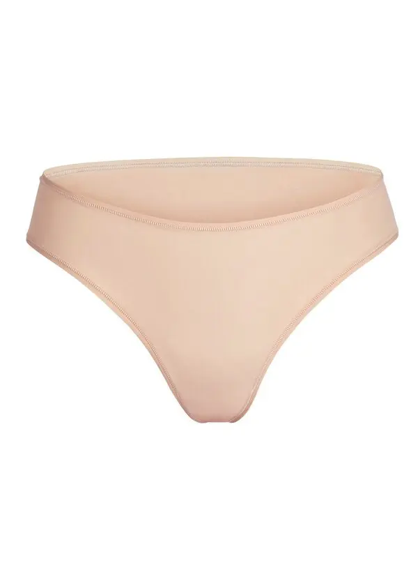 SKIMS Stretch-jersey Cheeky Briefs - Beige